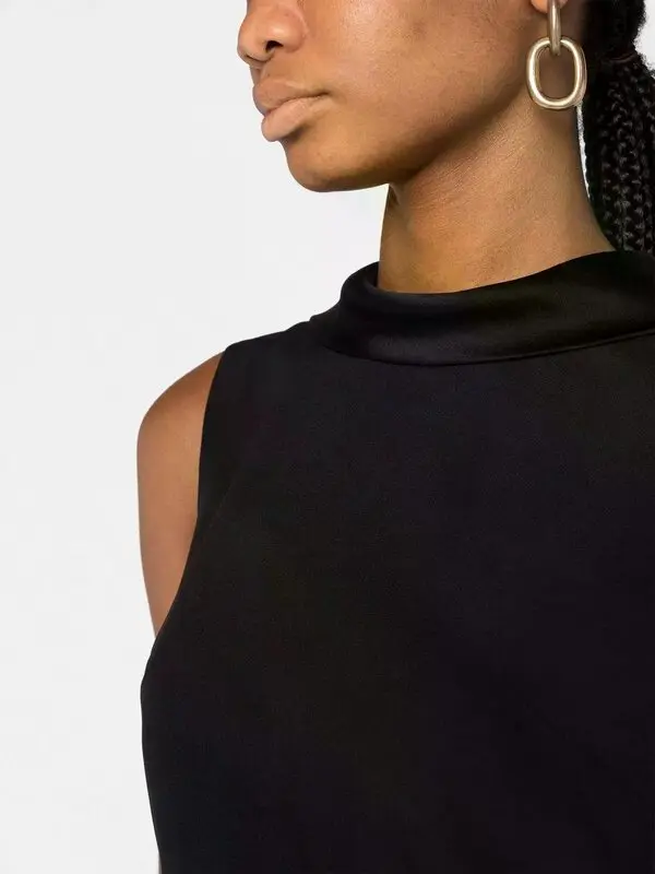 Versace Draped Open-back Dress