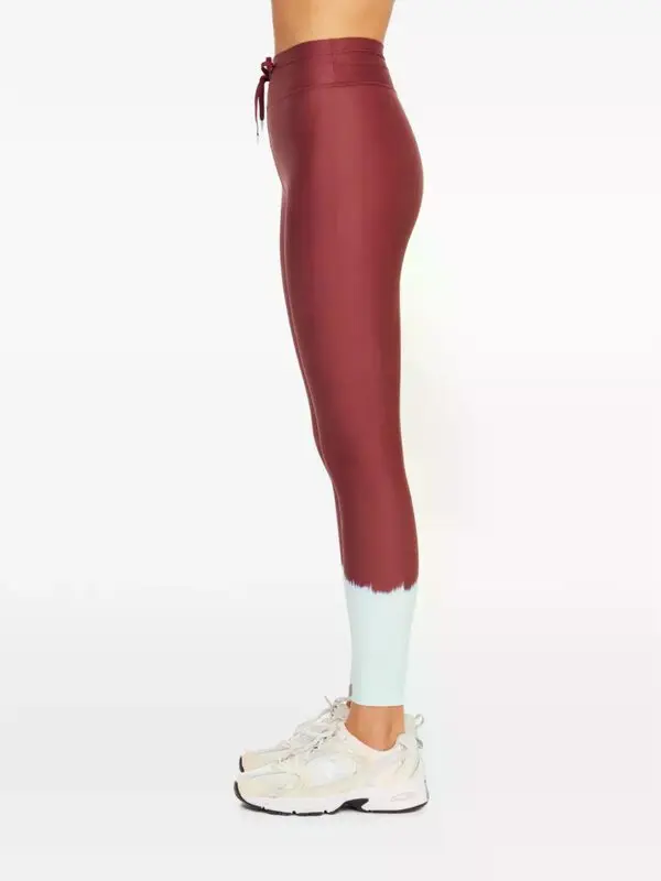 The Upside Tie-dye Leggings - Red