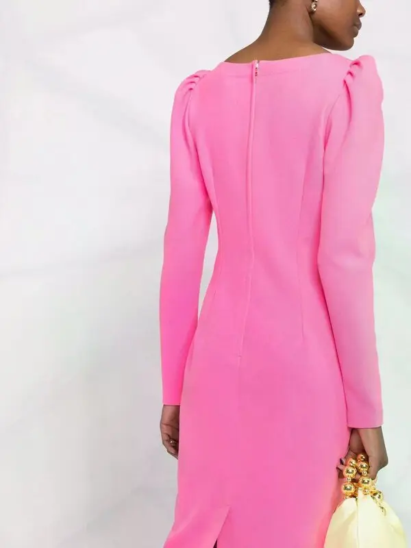 Dolce & Gabbana U-neck Long-sleeved Dress