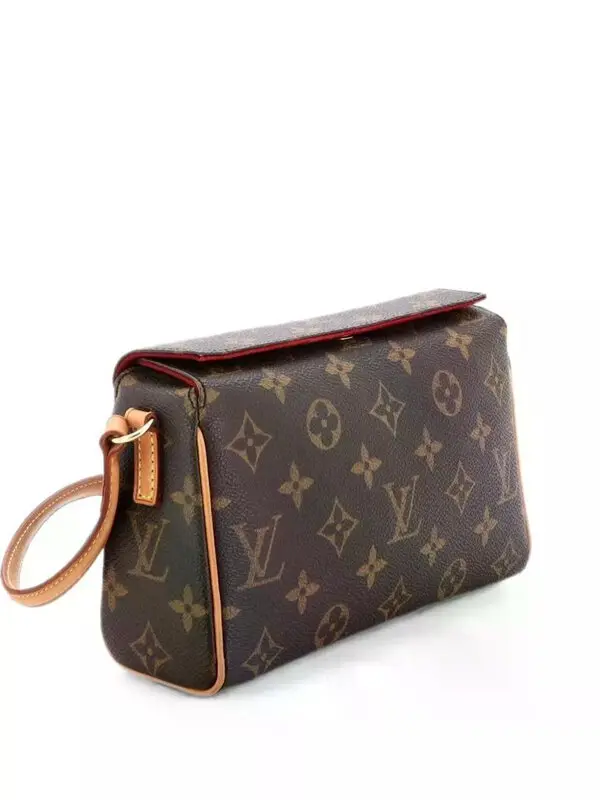 LOUIS VUITTON Recital Handbag Monogram Canvas Shoulder Bag