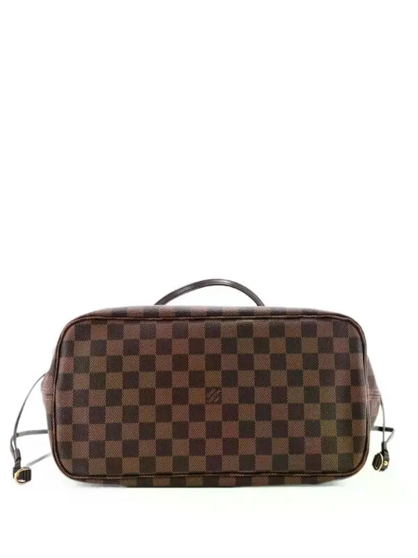 LOUIS VUITTON Damier Neverfull Mm Tote Bag - Brown