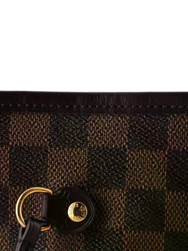LOUIS VUITTON Damier Neverfull Mm Tote Bag - Brown