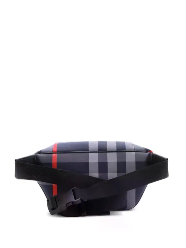 Burberry Sonny House Check Canvas Belt Bag - Black