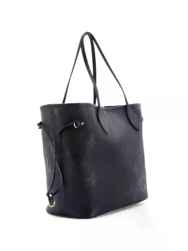 LOUIS VUITTON Neverfull Nm Monogram Empreinte Giant Mm Tote Bag - Black