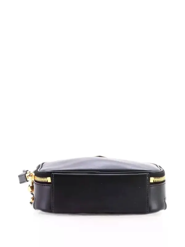 Prada Odette Top Handle Bag Leather Mini Crossbody Bag