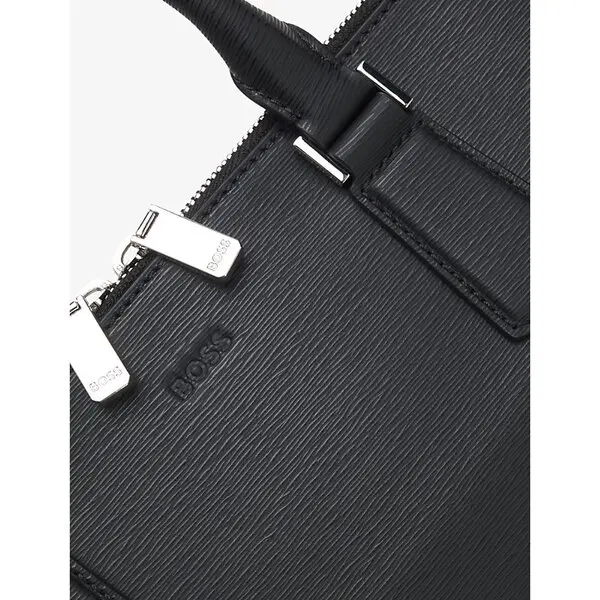 BOSS Emed Leather Document Case