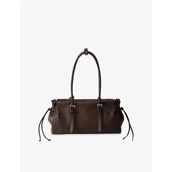 Prada Bonnie Medium Leather Top-handle Bag