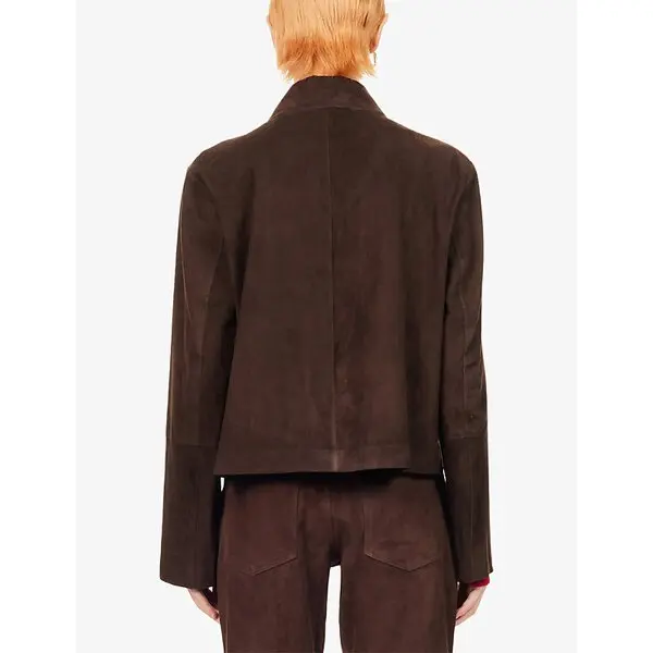 ARMA Emy Collar Suede Jacket