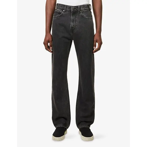 7 For All Mankind Easy Straight-leg Denim Jeans