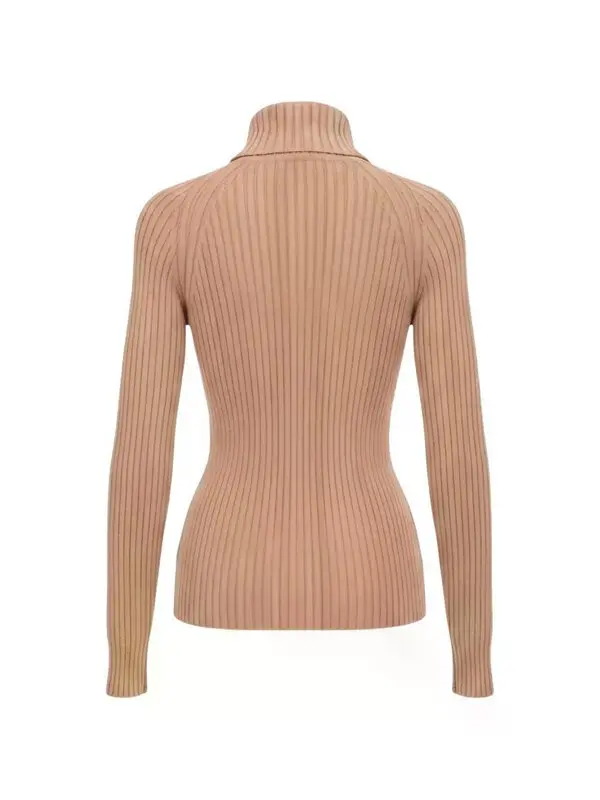 Isaia Ribbed-knit Roll-neck Sweater