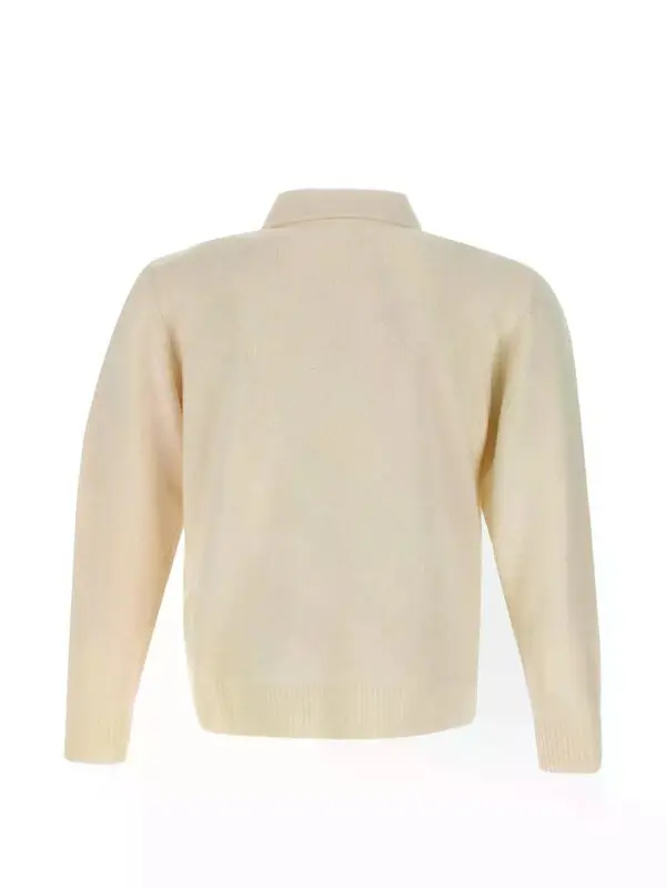 Eleventy Knit-wool Chest-pocket Shirt