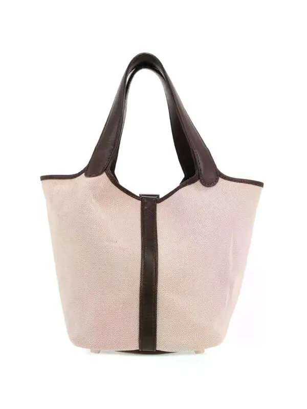 Hermès 2003 18 Picotin Handbag - Neutrals