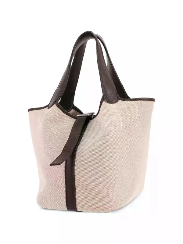 Hermès 2003 18 Picotin Handbag - Neutrals