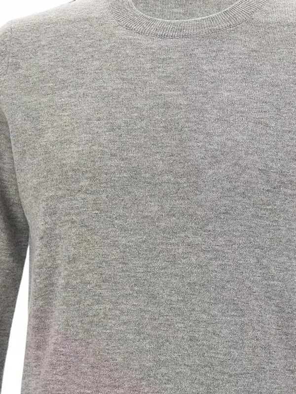 KANGRA Ribbed-knit Crew-neck Sweater