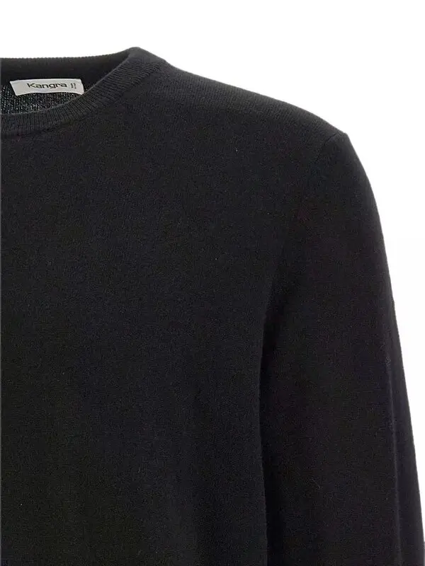 KANGRA Ribbed-knit Crew-neck Sweater