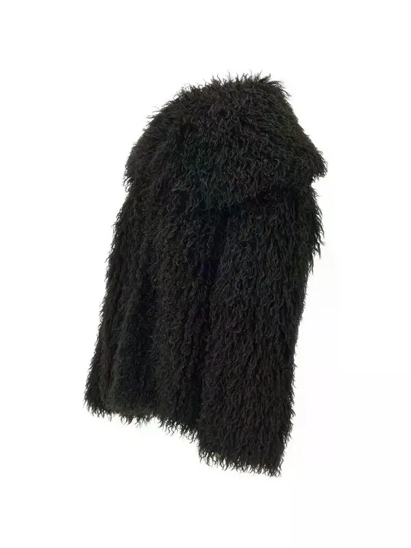 KAOS Faux-fur Wide-collar Jacket