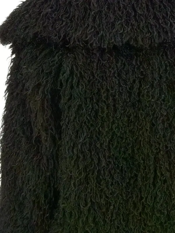 KAOS Faux-fur Wide-collar Jacket