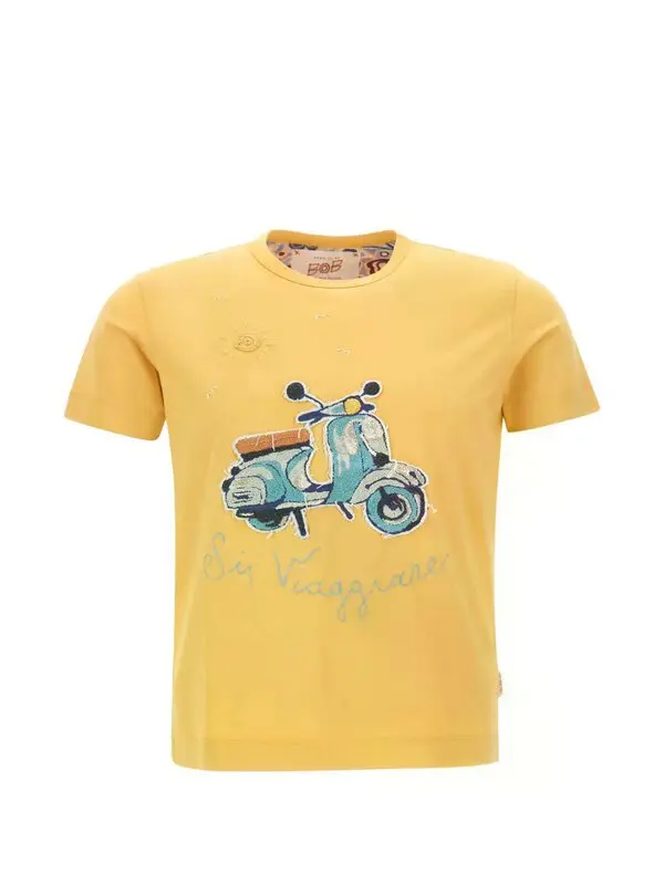 BOB Join Embroidered Scooter T-shirt