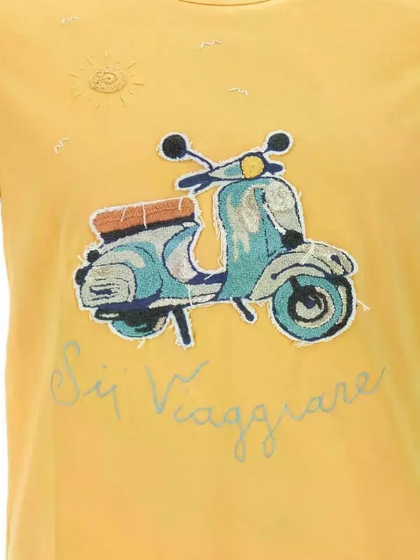 BOB Join Embroidered Scooter T-shirt