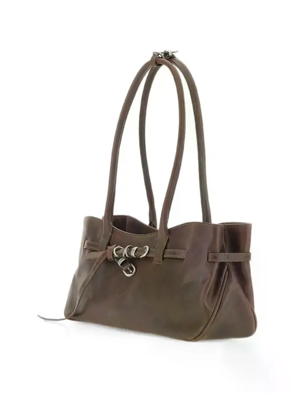 MARGESHERWOOD Leather Shoulder Bag - Brown