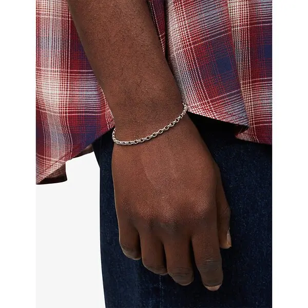 Tom Wood Lee Thick Rhodium-plated 925 Sterling Bracelet