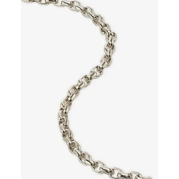 Tom Wood Lee Thick Rhodium-plated 925 Sterling Bracelet