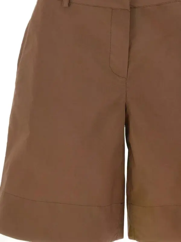 KAOS Wide-leg Bermuda Shorts