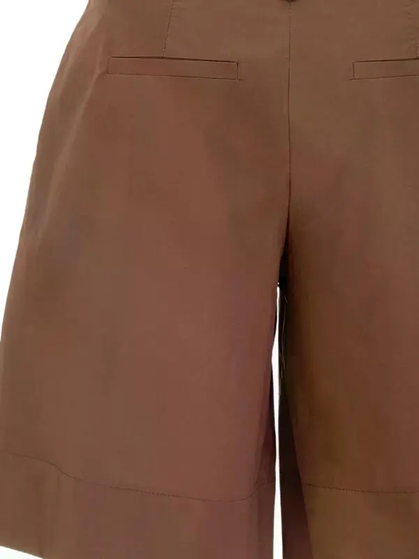 KAOS Wide-leg Bermuda Shorts