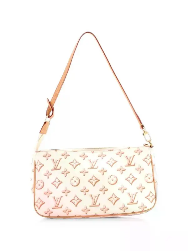 LOUIS VUITTON Maxi Multi Pochette Accessoires Fall For You Monogram Canvas Shoulder Bag