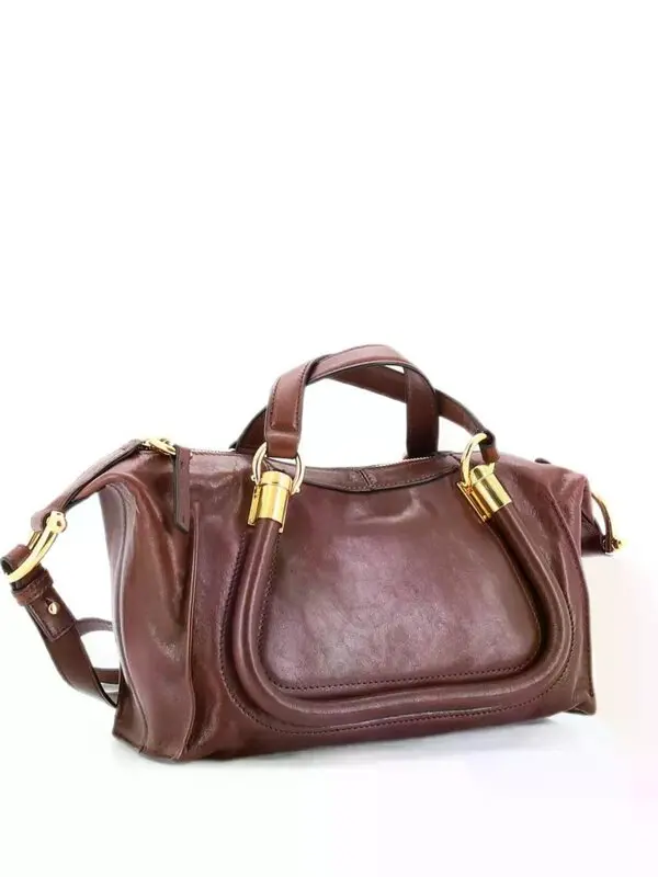 Chloé Paraty 24 Handbag Leather Small Satchel