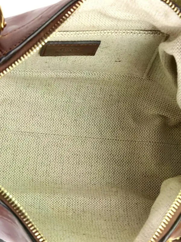 Chloé Paraty Leather Satchel - Brown