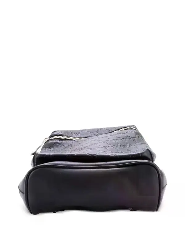 Gucci Signature Slim Crossbody Bag Guccissima Leather Small Backpack
