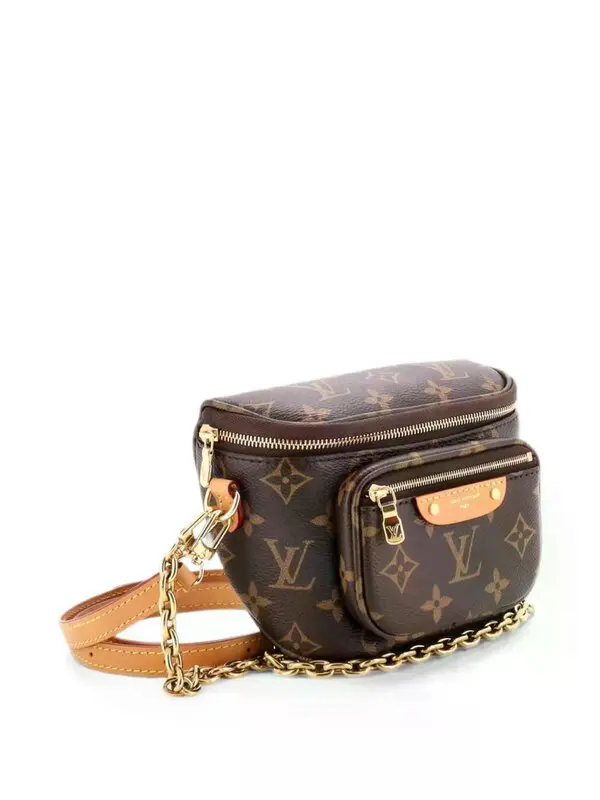 LOUIS VUITTON Bum Bag Monogram Canvas Mini Belt Bag