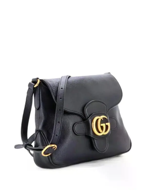 Gucci Dahlia Messenger Bag Leather Small Crossbody Bag