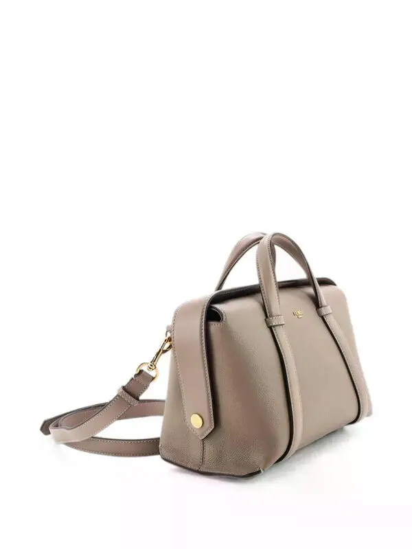Fendi 365 Boston Bag Leather Medium Shoulder Bag