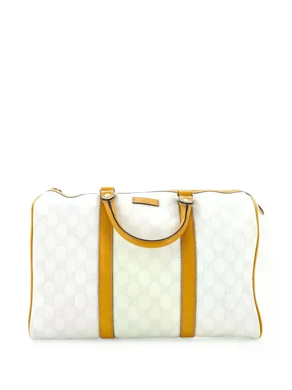 Gucci Joy Boston Bag Gg Canvas Medium Satchel