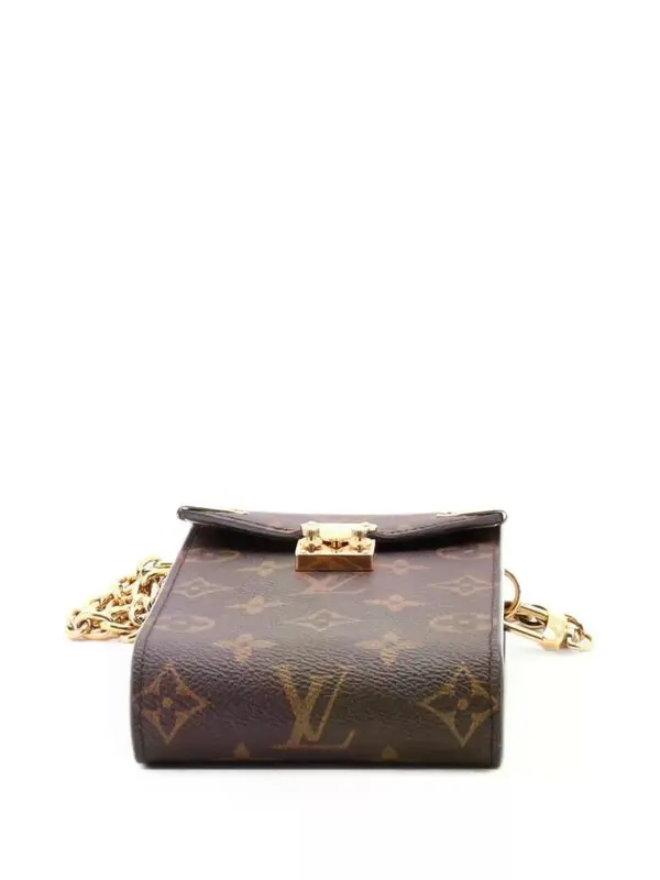 LOUIS VUITTON Metis Phone Pouch On Chain Monogram Canvas Shoulder Bag