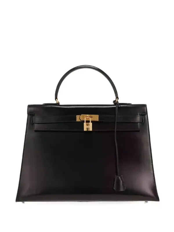 Hermès 1981 Kelly 35 Tote Bag - Black