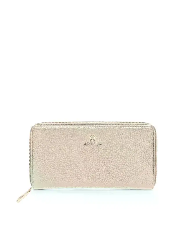 AIGNER Ivy Pebbled-leather Wallet