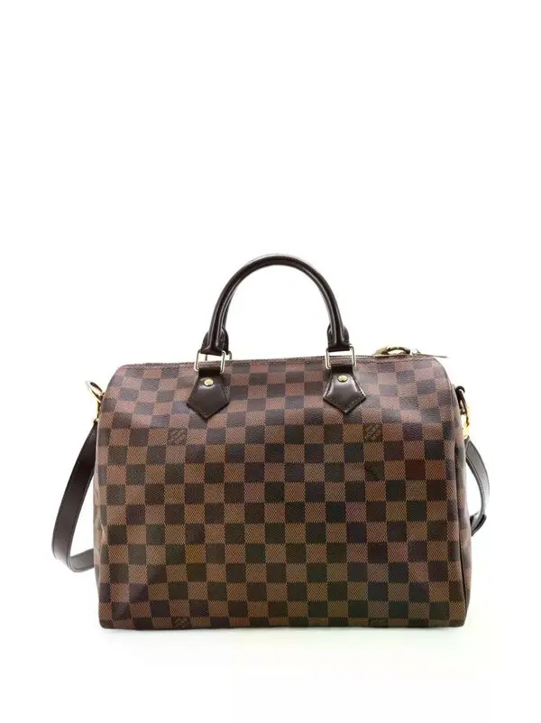 LOUIS VUITTON Speedy Bandouliere Bag Damier 30 Shoulder Bag - Brown