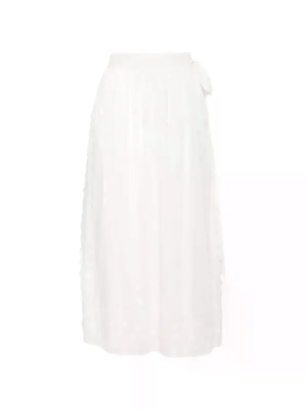 Ulla Johnson Kyla Midi Wrap Skirt