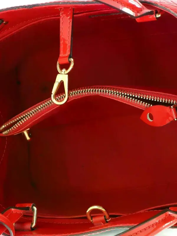 LOUIS VUITTON Montaigne Handbag Monogram Vernis Mm Tote Bag