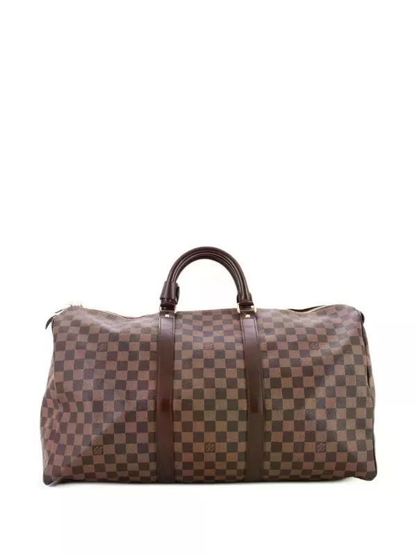 LOUIS VUITTON Keepall 50 Travel Bag - Brown