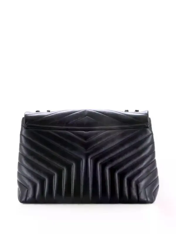 Saint Laurent Loulou Matelasse Chevron Leather Shoulder Bag