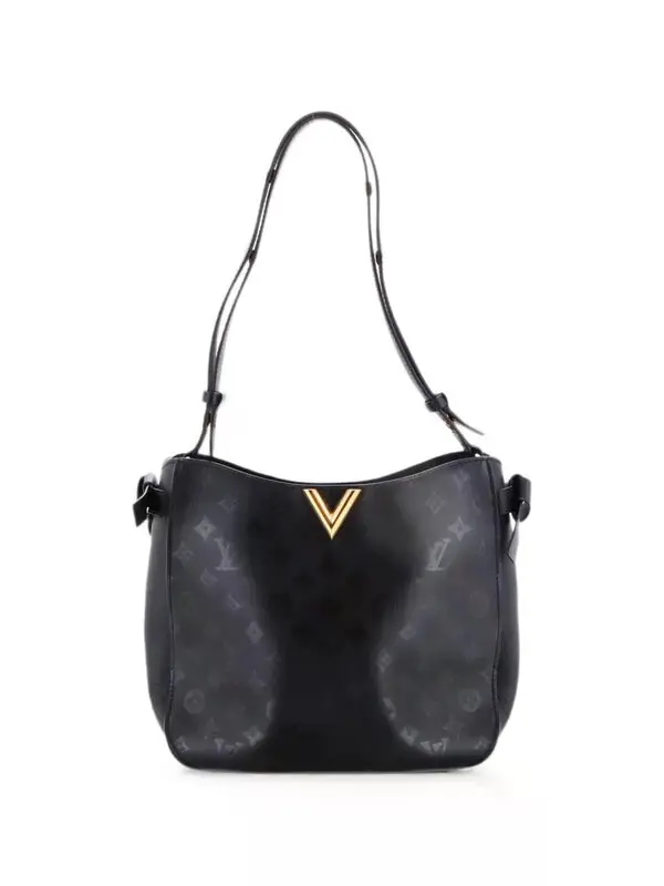 LOUIS VUITTON Monogram Leather Hobo Bag