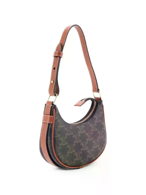 Celine Ava Bag Triomphe Coated Canvas Mini Shoulder Bag