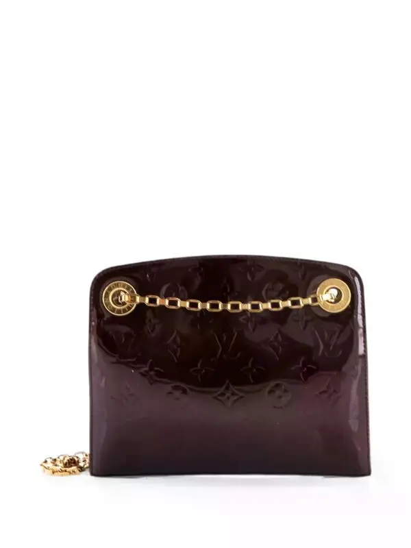 LOUIS VUITTON Virginia Handbag Monogram Vernis Pm Shoulder Bag