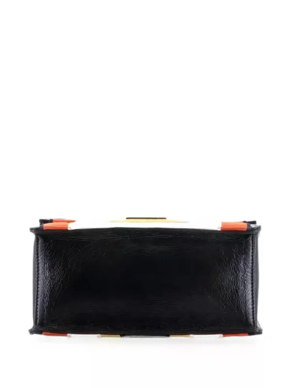 Fendi Kan U Leather Medium Shoulder Bag