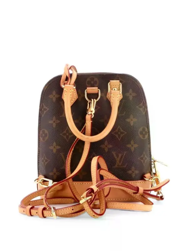 LOUIS VUITTON Alma Monogram Canvas Backpack