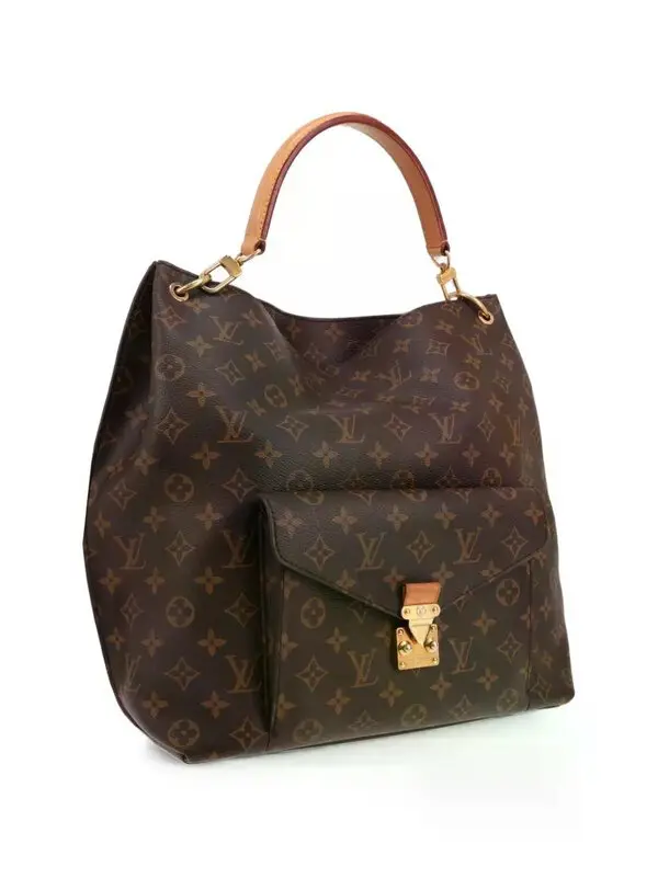 LOUIS VUITTON Metis Monogram Tote Bag - Brown